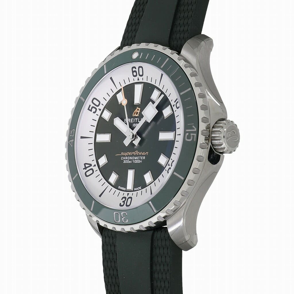 [New]Blight ring Super ocean automatic 42 A17376A31L1S1 green X white ...