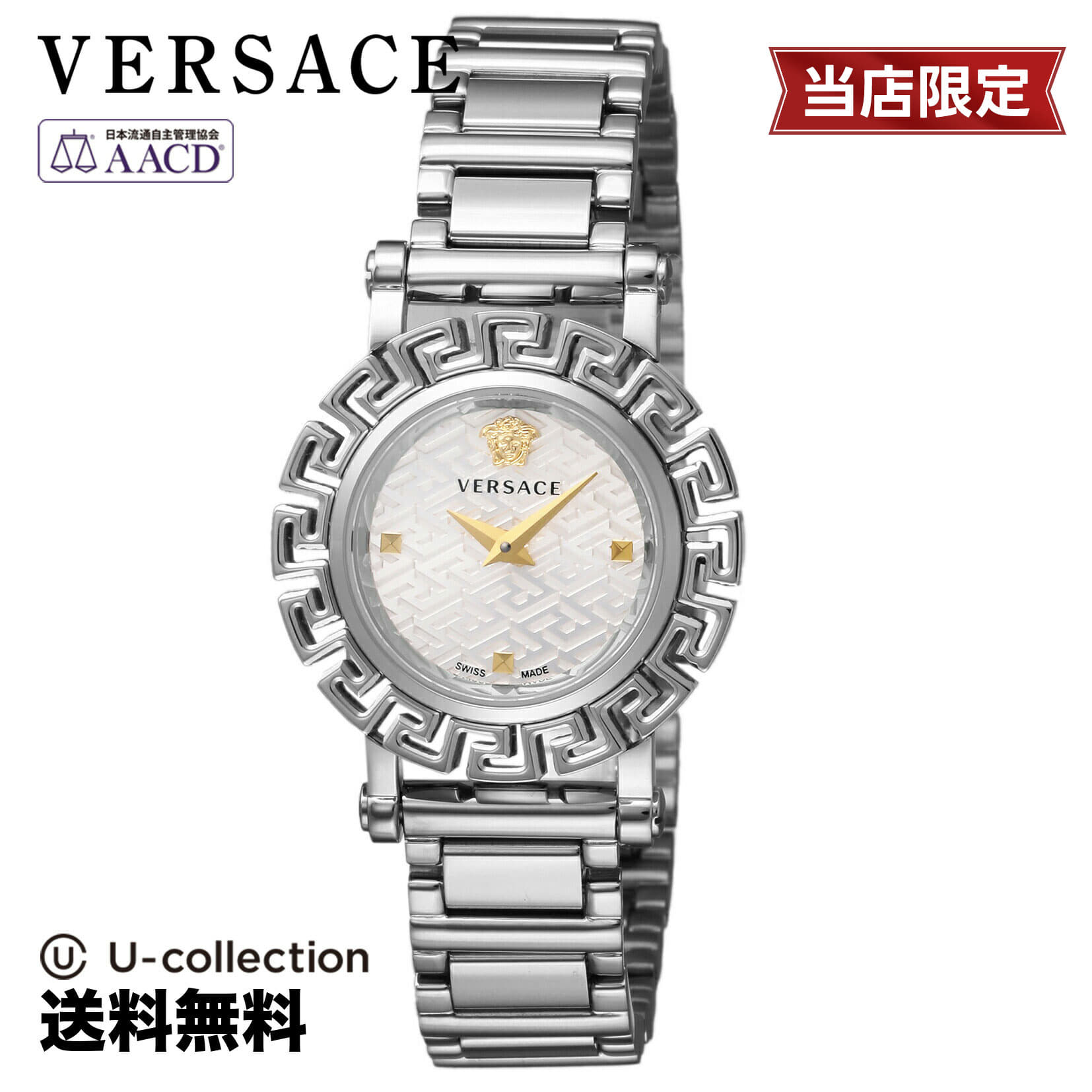 [New]It is 100% back our store VERSACE verusachie Greca Glam ...