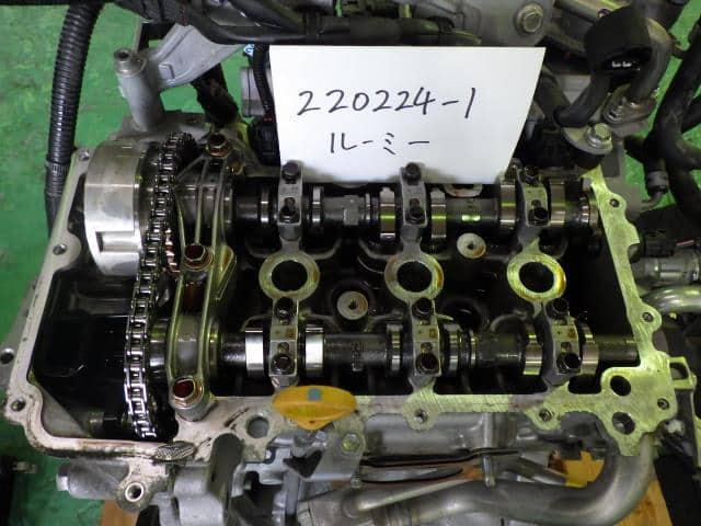 [Used]1KR-FE Engine TOYOTA 2017 DBA-M900A - BE FORWARD Auto Parts