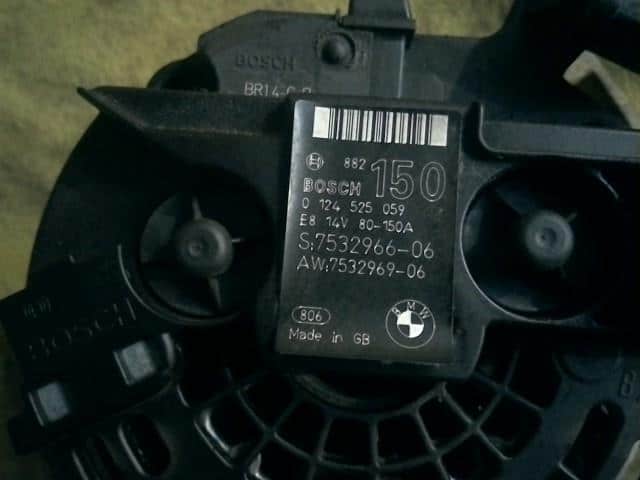 [Used]Alternator BMW 3 Series 2008 ABA-WA20 12317540655 - BE FORWARD ...