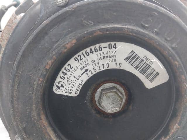 [Used]A/C Compressor BMW 2014 9216466-04 - BE FORWARD Auto Parts