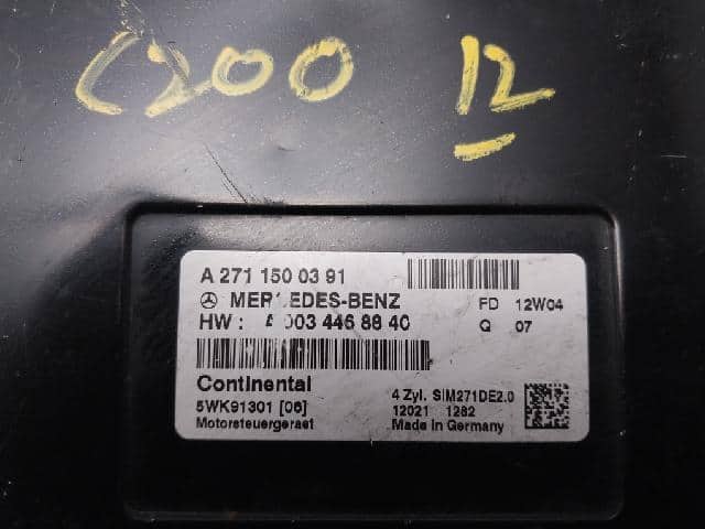[Used]Engine Control Unit / ECU MERCEDES-BENZ 2012 A 271 150 03 91 - BE ...