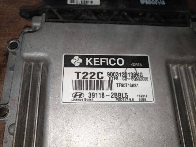 [Used]Engine Control Unit / ECU HYUNDAI Veloster 2013 39118-2BBL5 - BE ...