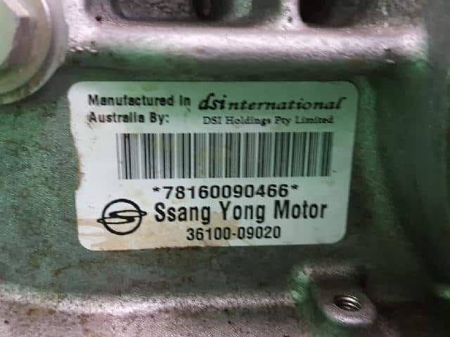[Used]Transmission Ssangyong Actyon Sports 2008 36100 09020 - BE ...