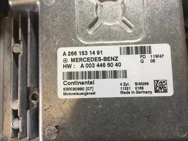 [Used]Engine Control Unit MERCEDES-BENZ Benz a class 2012 DBA-169032 ...