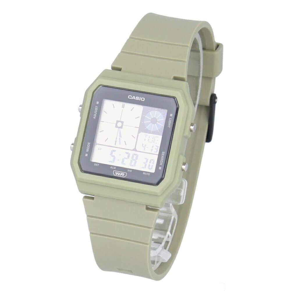 [New]CASIO Casio Casio standard clock unisex mens Ladies quartz digital resin khaki gray LF-20W ...
