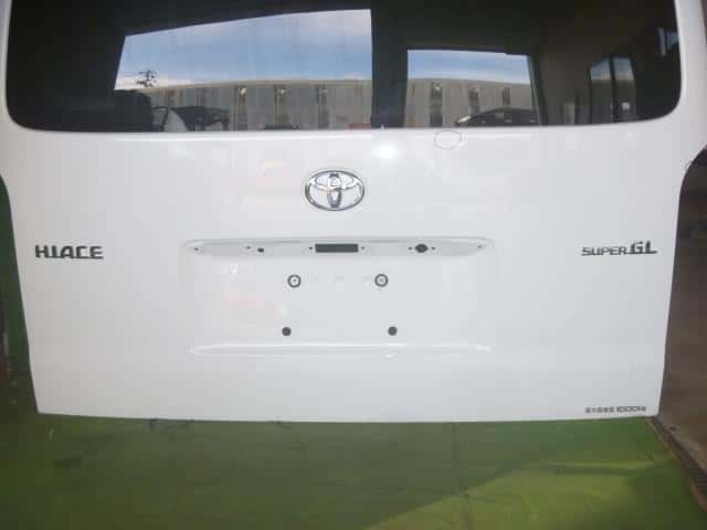 [Used]Back Door Assembly TOYOTA Hiace 3BF-TRH216K 6700526Q80 - BE ...