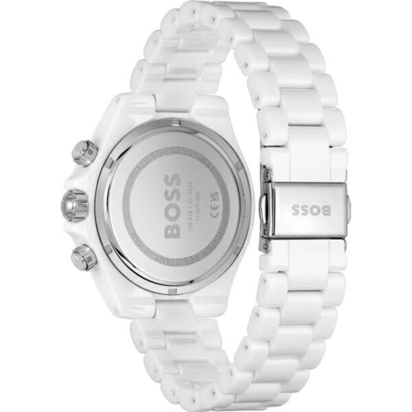 [New]Boss Ladies Ladies Boss Novia Ceramic Watch 1502630 White - BE ...