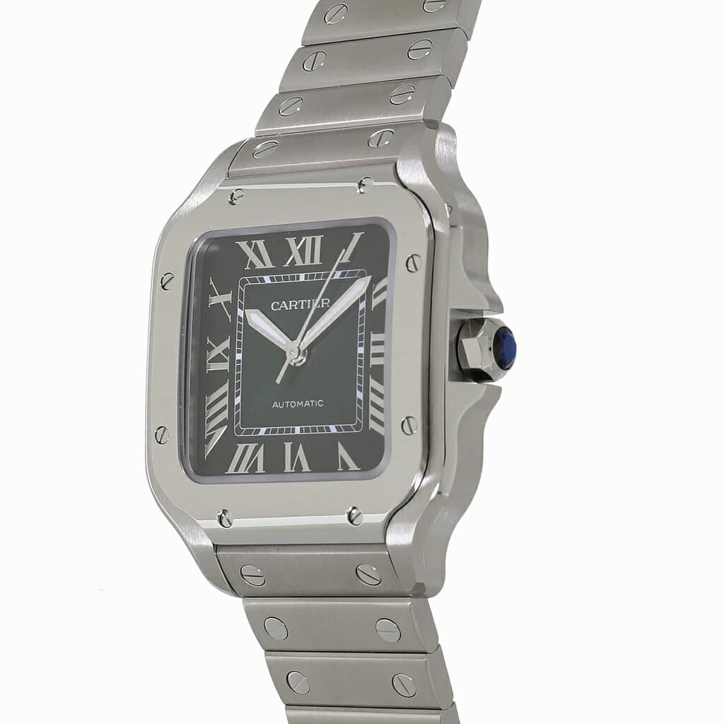 [New]Cartier Santos do Cartier MM WSSA0061 mho key green unisex - BE ...