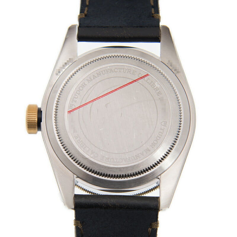 [New]TUDOR Tudor Black bay S&G 79,733N [Black leather belt champagne ...