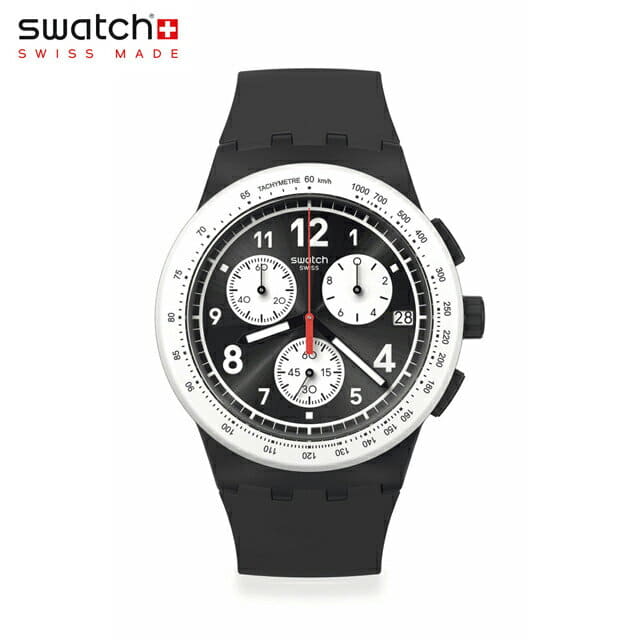 [New]Swatch Swatch NOTHING BASIC ABOUT BLACK no strikes and no balls ...