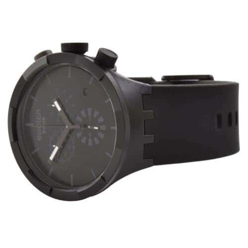 [New]Swatch Swatch Unisex Watch Big Bold Chrono Checkpoint Black ...
