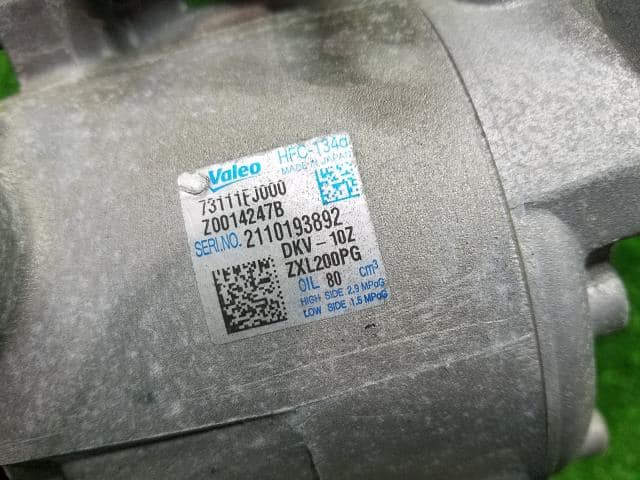 [Used]A/C Compressor SUBARU Impreza 2012 DBA-GP7 73111FJ000 - BE ...