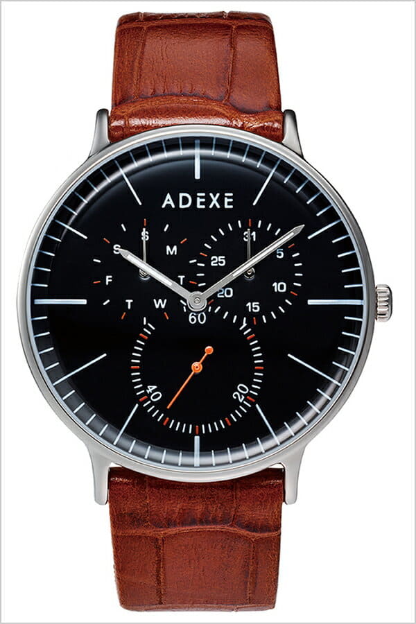 [New]ADEXE ADEXE clock Adek's Grande GRANDE mens Black 1868A-04 London ...