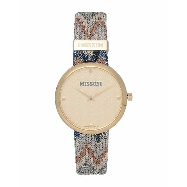 [New]MISSONI Missoni Ladies Wrist watches Gold - BE FORWARD Store