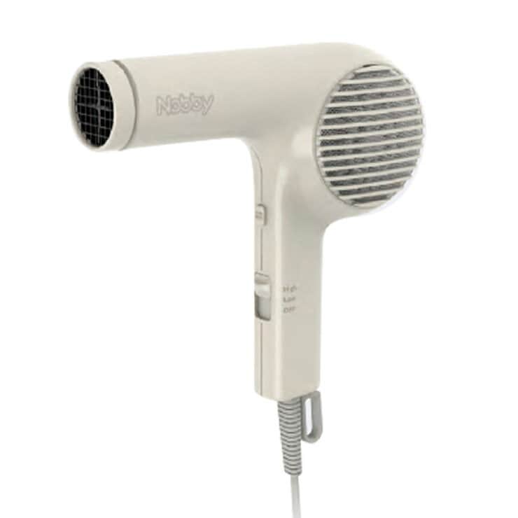[New]Nobby anion NB2100 hair dryer Black beige white - BE FORWARD Store