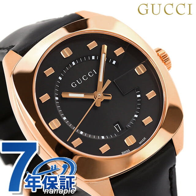 [New]Gucci clock GG2570 collection 40mm quartz mens YA142309 GUCCI ...