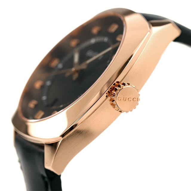 [New]Gucci clock GG2570 collection 40mm quartz mens YA142309 GUCCI ...