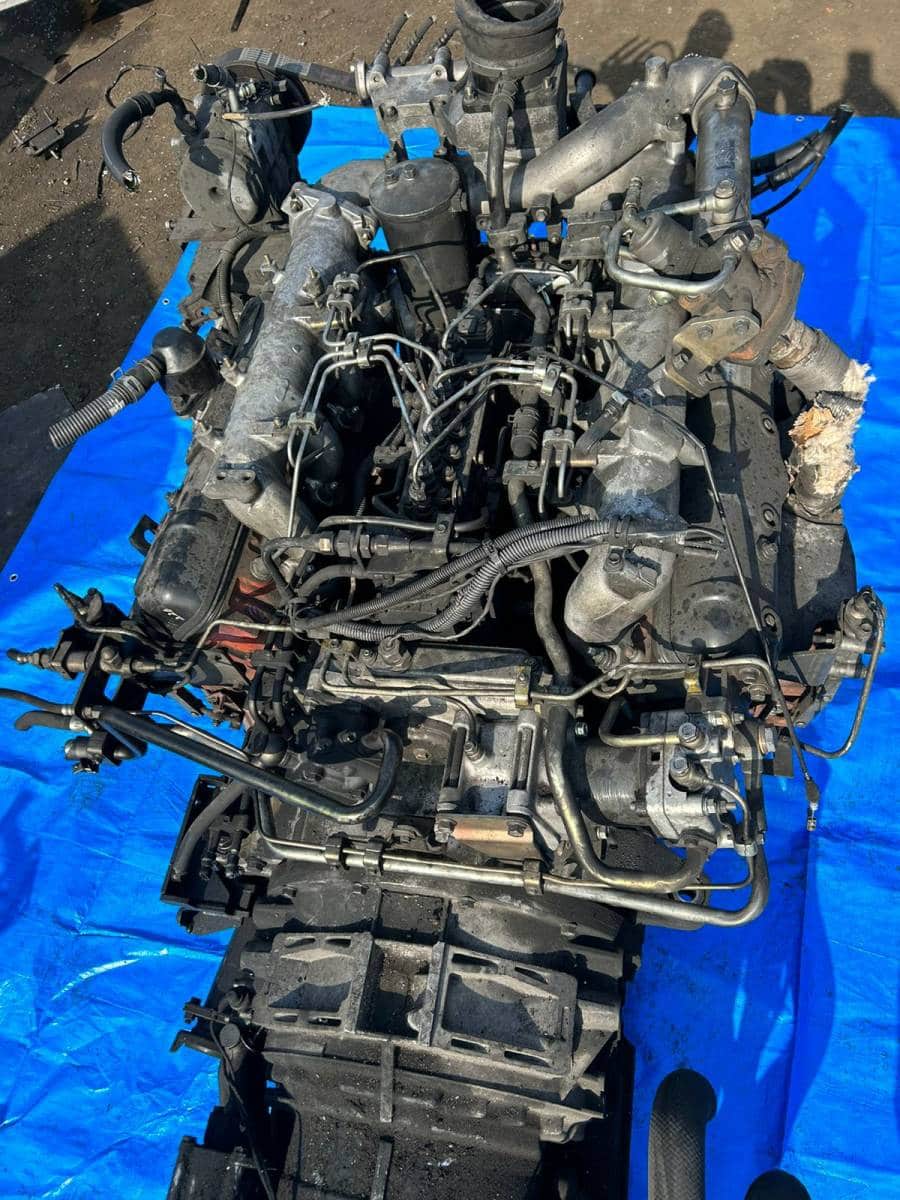 [Used]Isuzu Elgar !8PE1 Engine Assy!V8! actual work product !177kw ...