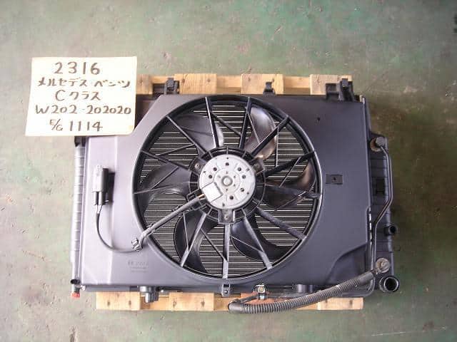 [Used]Radiator MERCEDES-BENZ Benz c class 1999 GF-202020 2025006703 ...