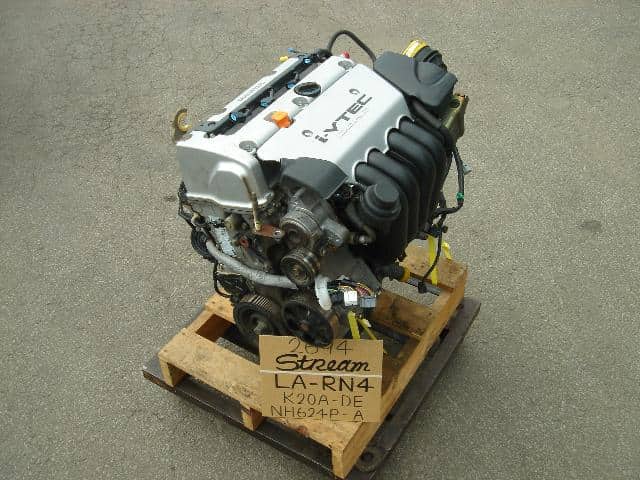 [Used]K20A-DE Engine HONDA Stream 2001 LA-RN4 - BE FORWARD Auto Parts