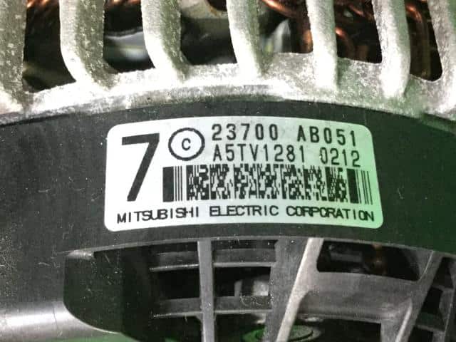 [Used]Alternator SUBARU Forester 2020 5BA-SK9 23700AB051 - BE FORWARD ...