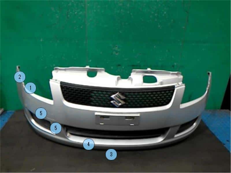 [Used]Front Bumper SUZUKI Swift 2009 DBA-ZC71S - BE FORWARD Auto Parts