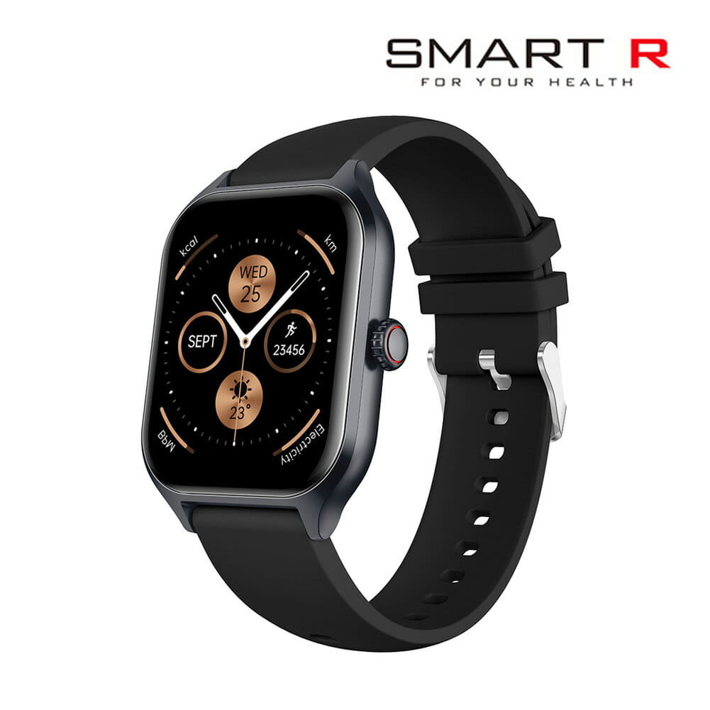 [New]SMART R smart R-4 Black mens Ladies smart R - BE FORWARD Store