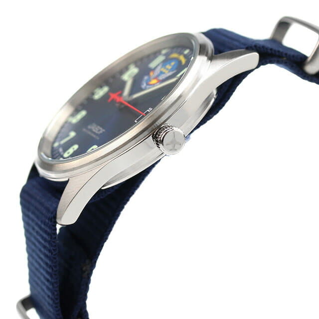 [New]Ken tex Blue Impulse standard Air Self-Defense Force date quartz ...