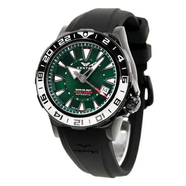[New]P58 Ken tex MARINE GMT Automatic winding mens model Kentex S820X ...