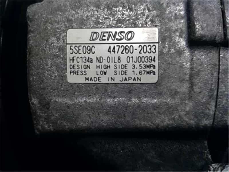 [Used]A/C Compressor TOYOTA Raum 2007 CBA-NCZ20 8831052202 - BE FORWARD ...