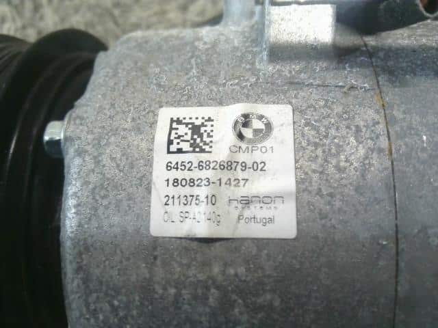 [Used]A/C Compressor BMW 2019 LDA-2C20 64526826879 - BE FORWARD Auto Parts