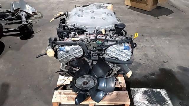 [Used]VQ25DD Engine NISSAN Stagea 2005 GH-M35 F51007W0MM - BE FORWARD ...