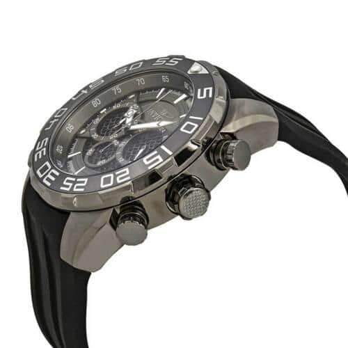 [New]Invicta Men's Watch Speedway Chronograph Gunmetal Dial Black ...
