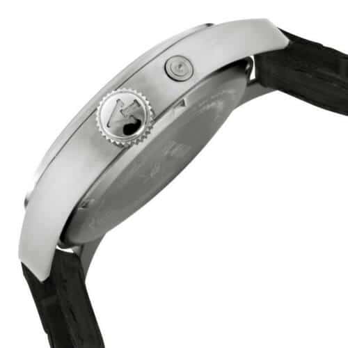 [New]Invicta 0764 Men's I Force Military Black Dial Leather Band SS ...