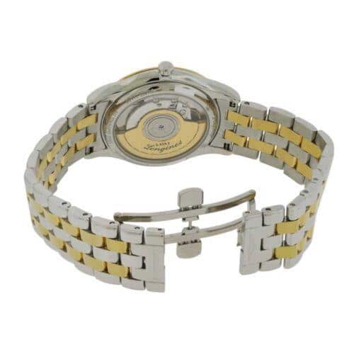 [New]Longines Men's Watch Flagship Automatic White Dial Two Tone ...