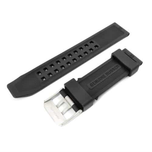 [New]Lumi Knox Luminox Men's Watch Strap Navy Seal 23mm Black Rubber ...