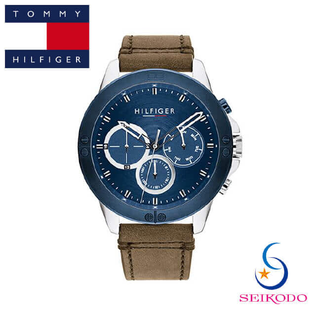 [New]TOMMY HILFIGER Tommy hirufiga HARLEY 1791895 quartz leather belt ...