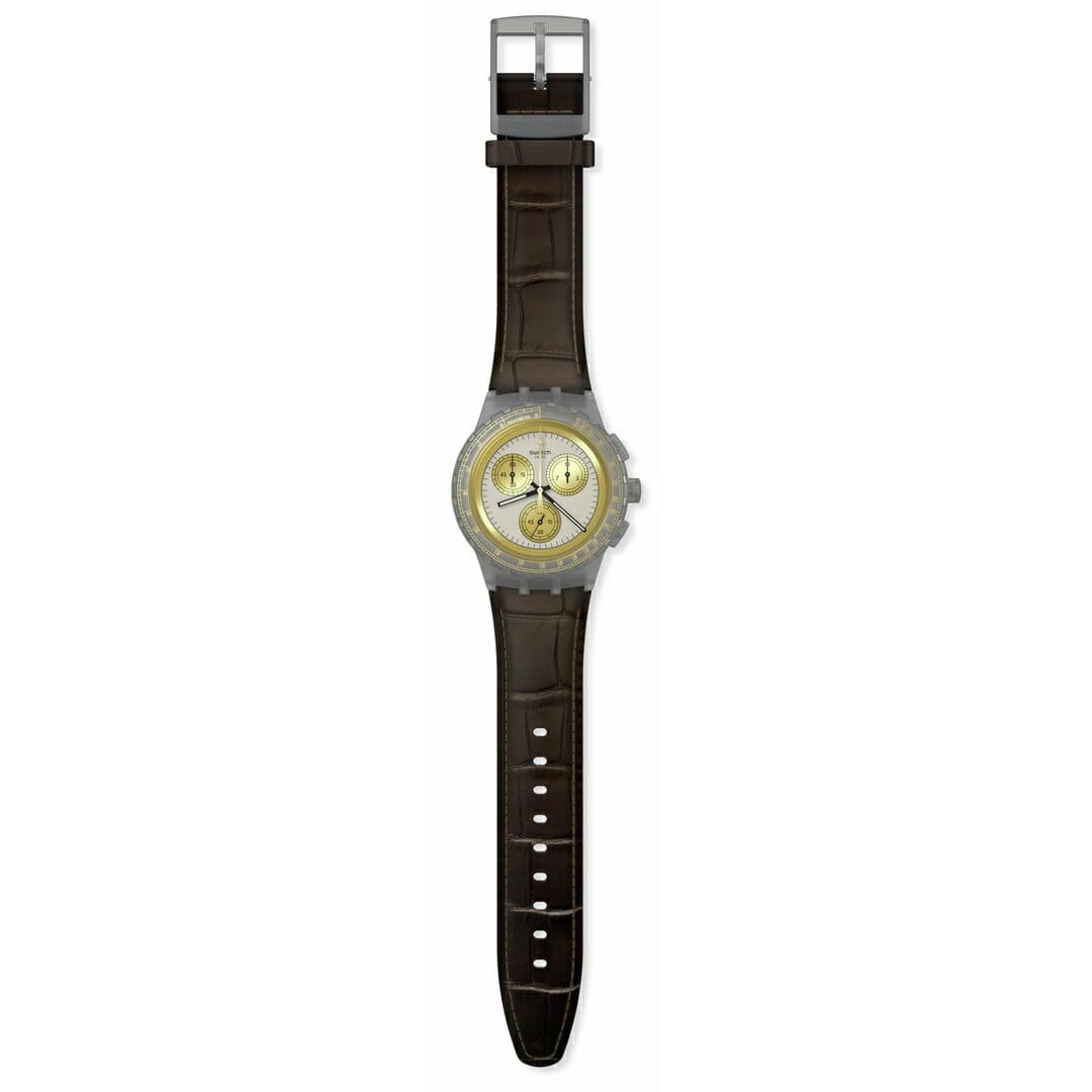 [New]swatch Swatch HOLIDAY COLLECTION GOLDEN RADIANCE SUSM100 mens ...