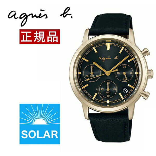 [New]12/30 is P4 in & Agnes b. clock mens agnes b. solar Chronograph ...