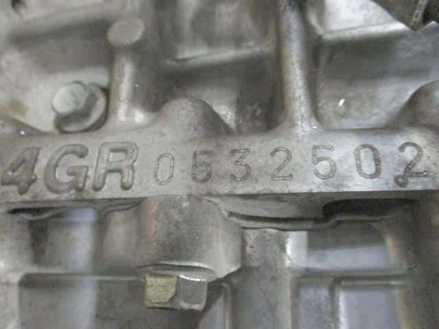 [Used]4GR-FSE Engine TOYOTA Mark X 2008 DBA-GRX120 - BE FORWARD Auto Parts