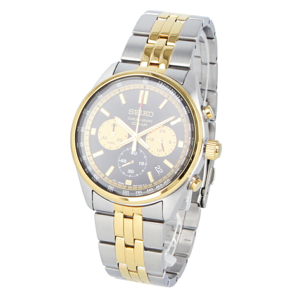 [New]SEIKO SEIKO CHRONOGRAPH clock mens waterproofing quartz analog ...