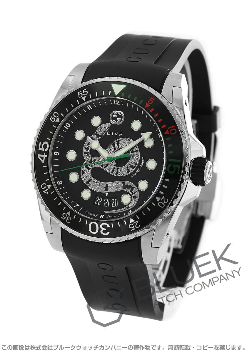 [New]Gucci Gucci DIVE mens YA136217 - BE FORWARD Store