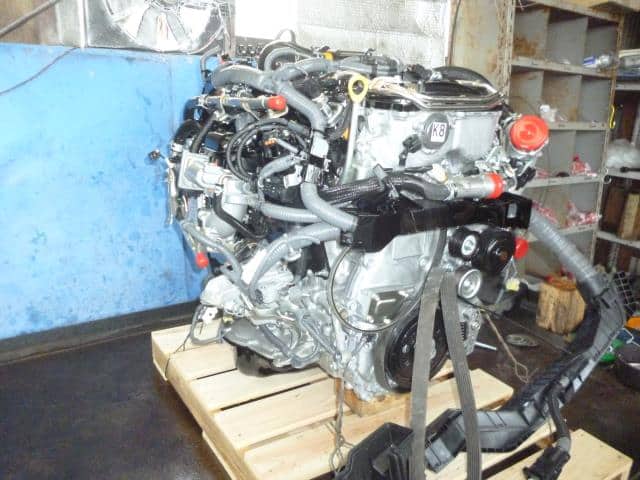 [Used]8AR-FTS Engine TOYOTA Crown 2019 3BA-ARS220 1900036530 - BE ...