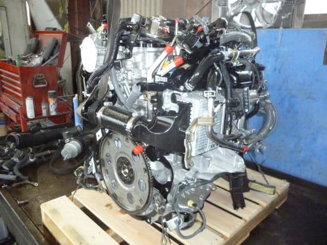 [Used]8AR-FTS Engine TOYOTA Crown 2019 3BA-ARS220 1900036530 - BE ...