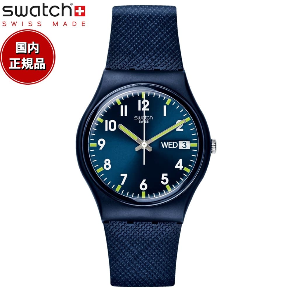 [New]swatch Swatch mens Ladies originals Gen tosser blue Originals Gent ...
