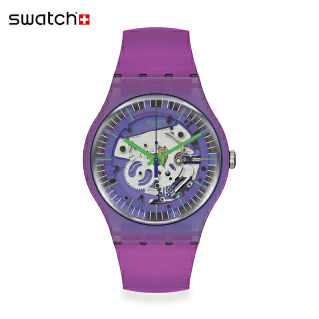 [New]Swatch Swatch SHIMMER PURPLE sea mer purple SUOM115Originals ...