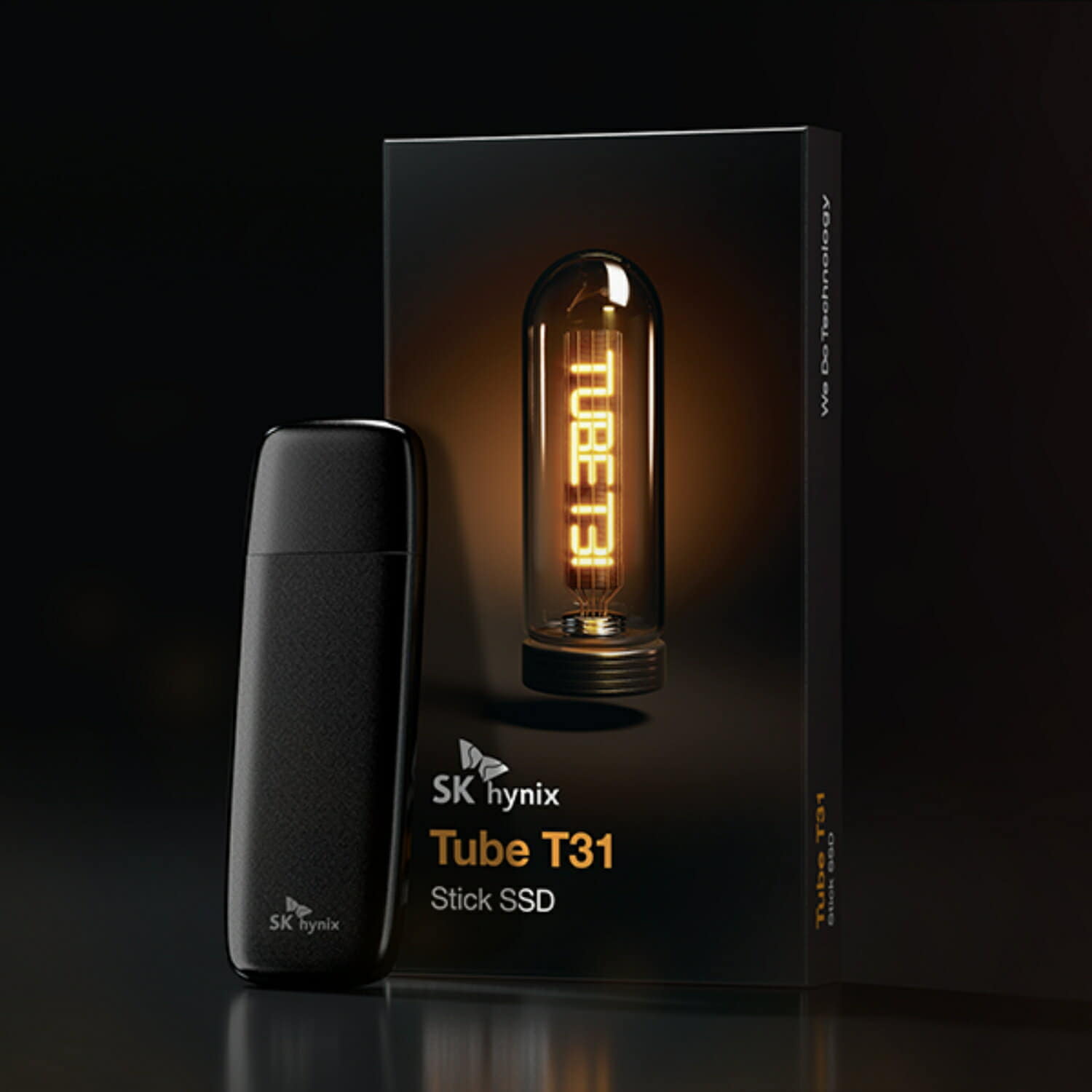 [New]SK hynix Tube T31 512GB USB stick type SSD external SSD DRAM ...