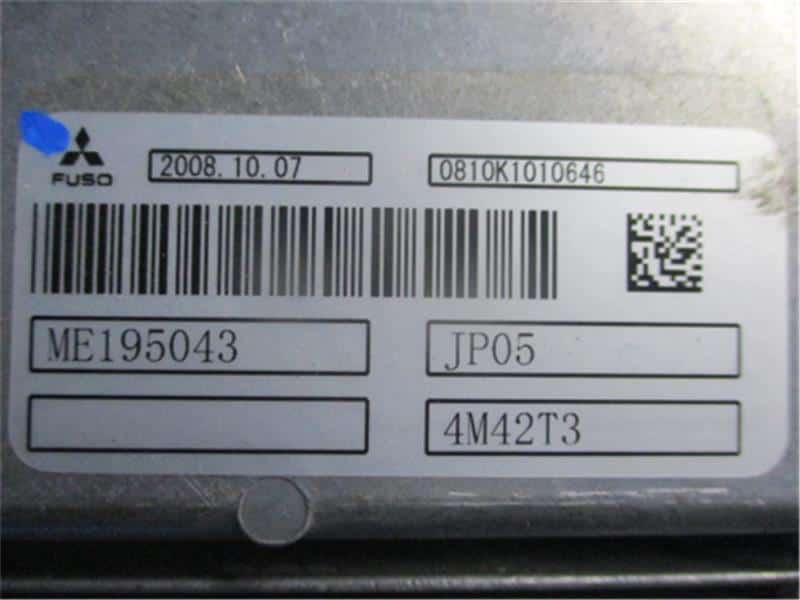 [Used]Engine Control Unit / ECU Mitsubishi Fuso Other mitsubishi fuso ...