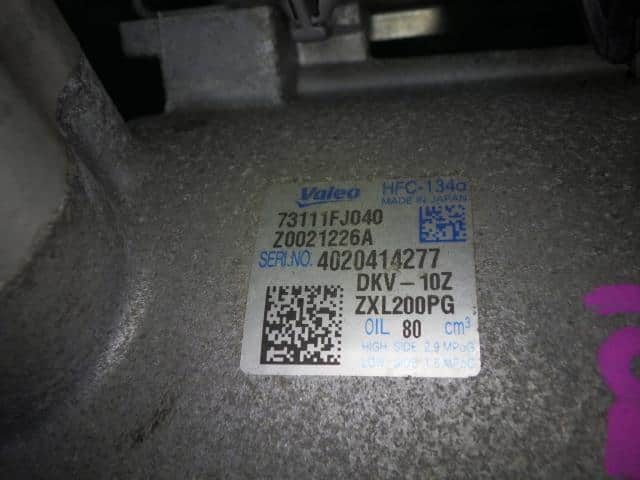 [Used]A/C Compressor SUBARU Forester 2014 DBA-SJ5 73111FJ042 - BE ...